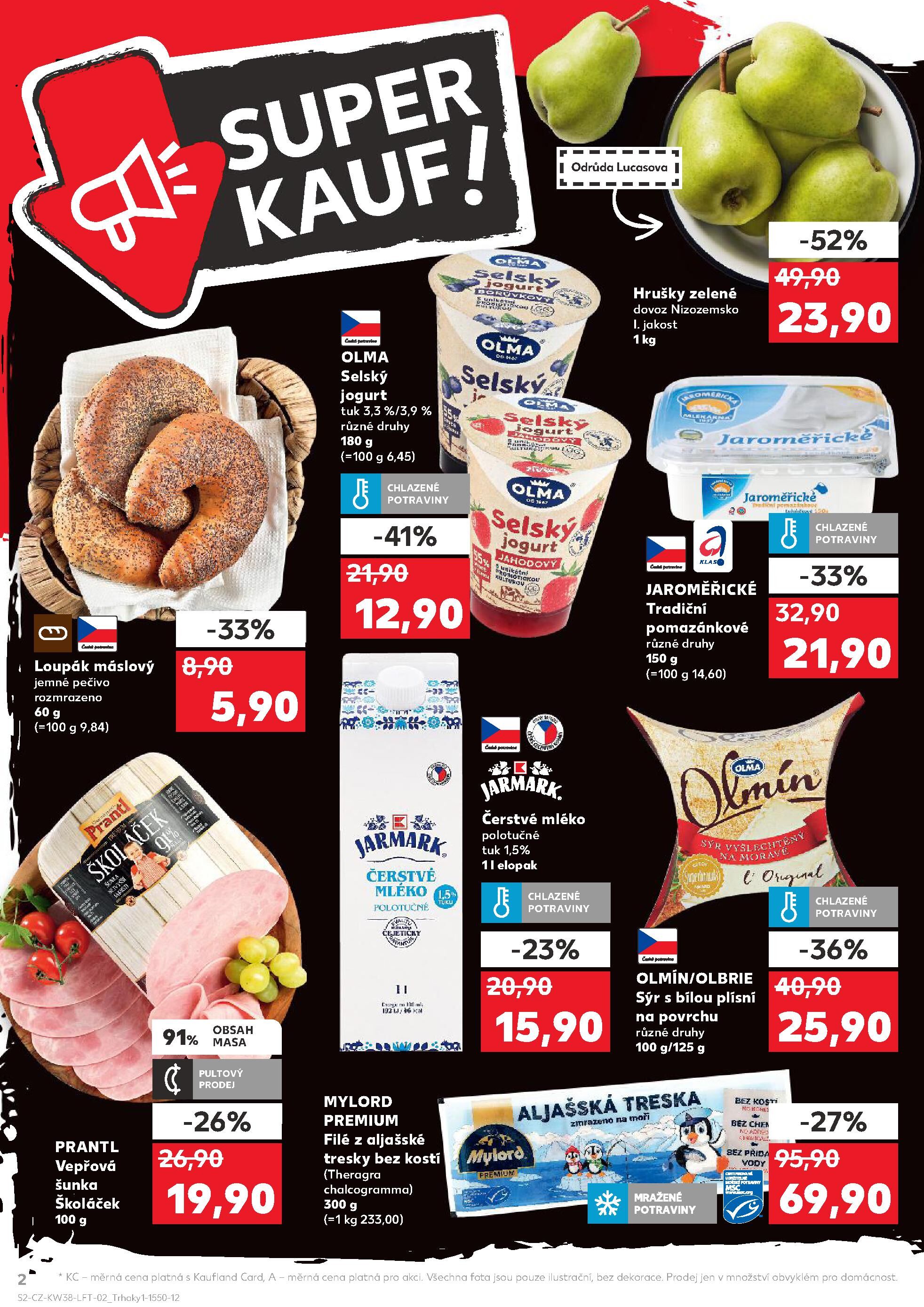 Kaufland leták - Nakupujte chytře s Kaufland card strana 2 Kaufland
