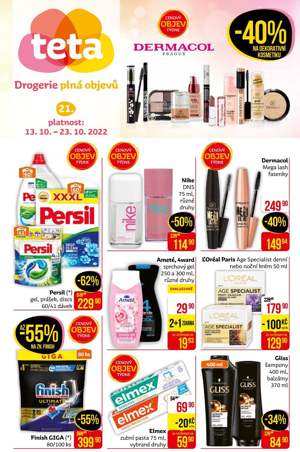 Teta drogerie leták strana 1 Teta drogerie