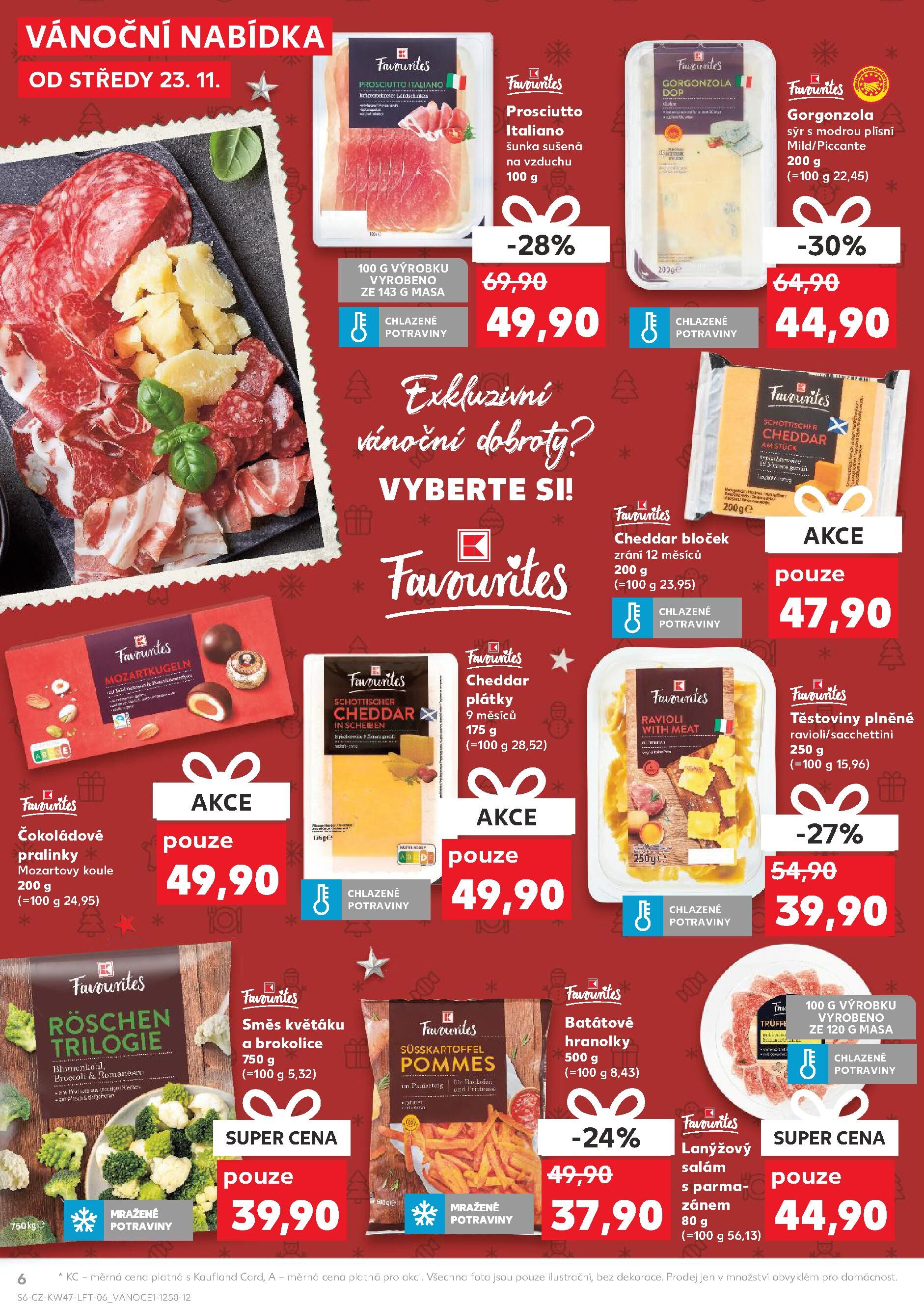 Kaufland leták - Mikuláš a Vánoce strana 6 Kaufland