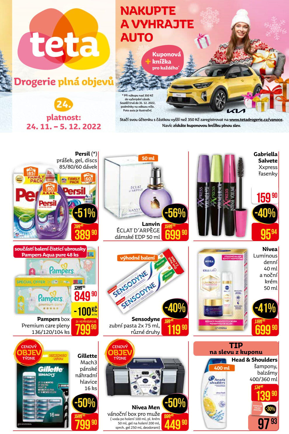 Teta drogerie leták strana 1 Teta drogerie