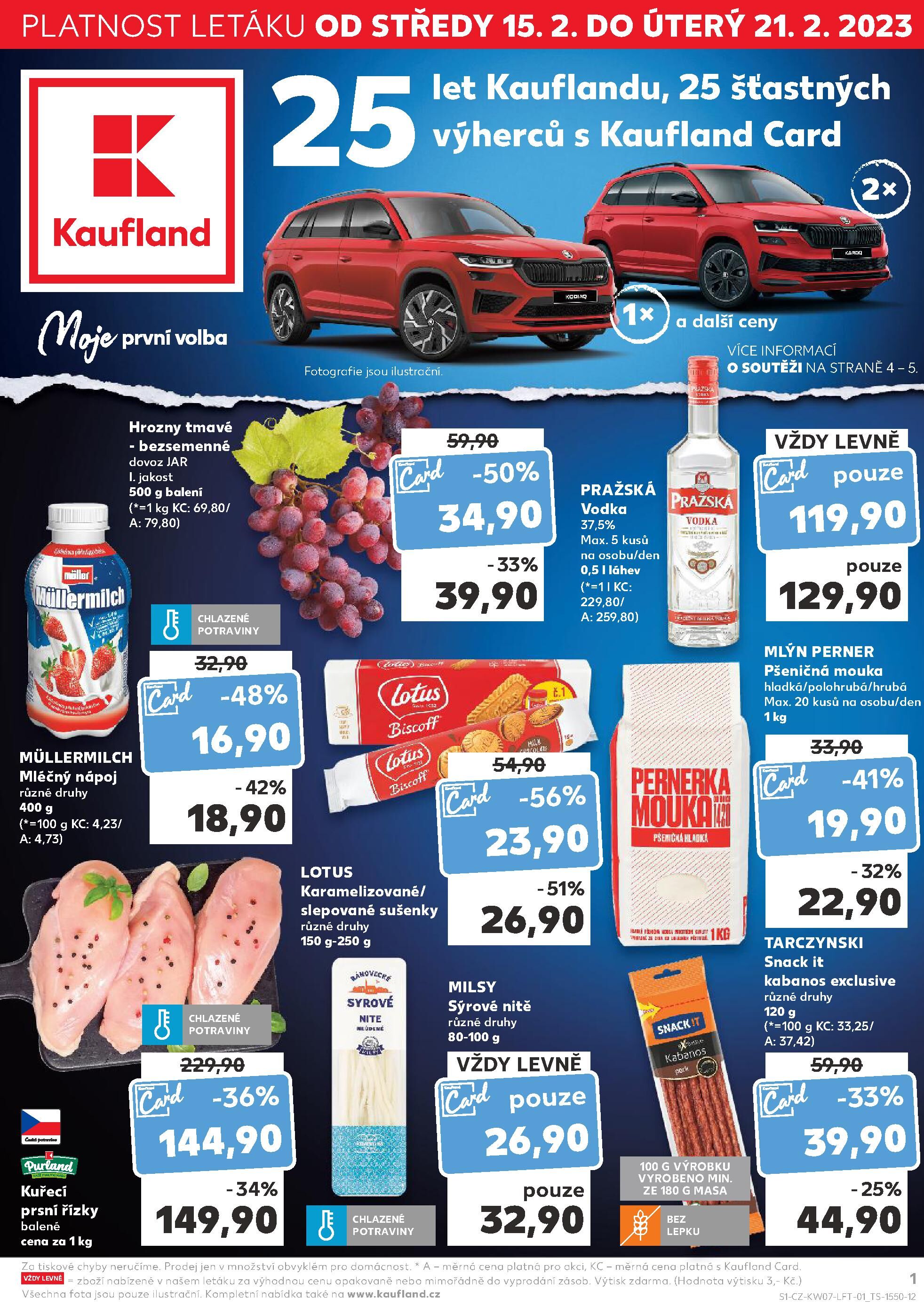 Kaufland akční leták strana 1 Kaufland